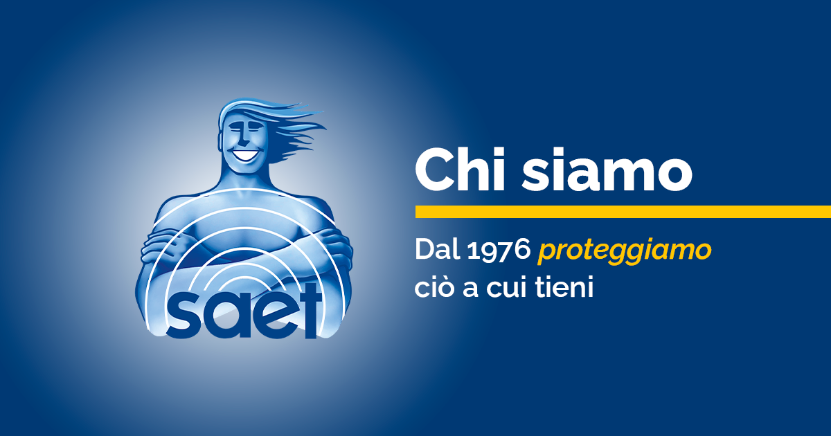 Saet Spa Roma - Chi siamo - Sistemi di sicurezza